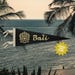 Bali Barong Pennant Flag: Handmade Felt Wall Banner | Vintage Balinese ...