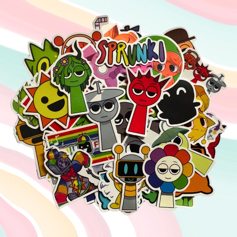 Sprunki Sticker - Etsy