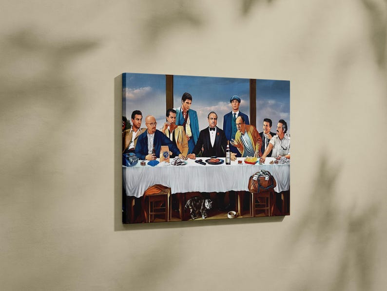 Gangsters Poster - Iconic Mafia Digital Poster for Man Cave - Etsy