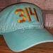 Any City Area Code Hat, Embroidered Area Codes, Zip Code, Airport Code ...