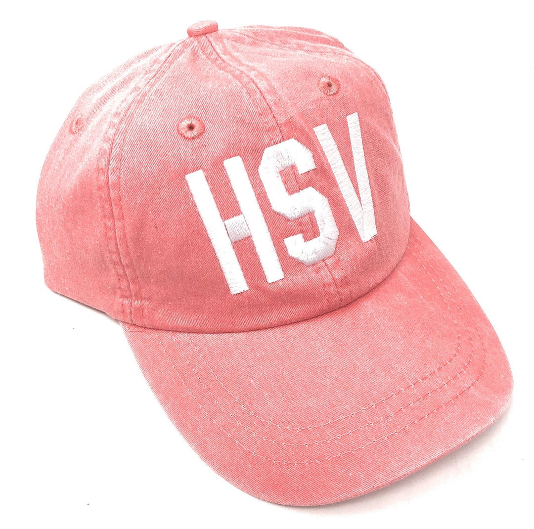Custom Embroidered HSV Huntsville International Airport Code Baseball ...