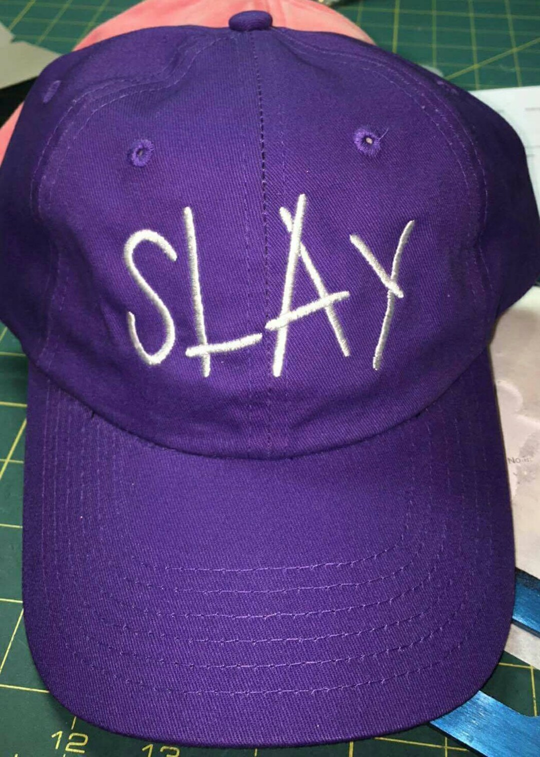 Slay Hat Embroidered Slayer Slay All Day I Slay Baseball - Etsy