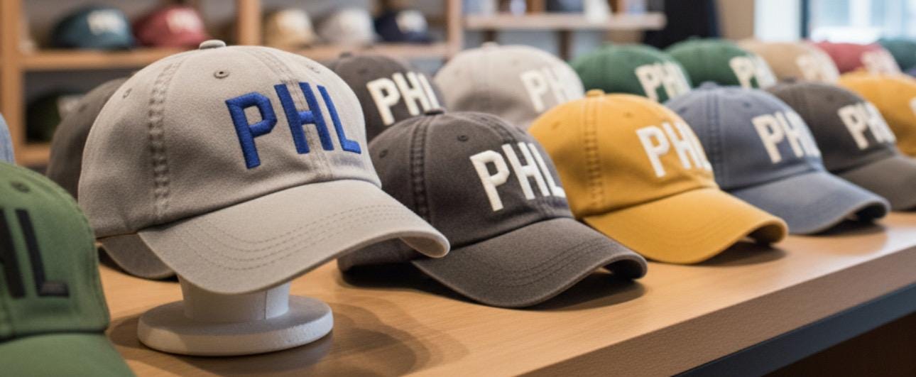 Custom Embroidered PHL Airport Code Baseball Hat - Mustard - Etsy