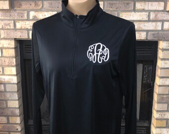 Monogrammed Quarter Zip - Etsy