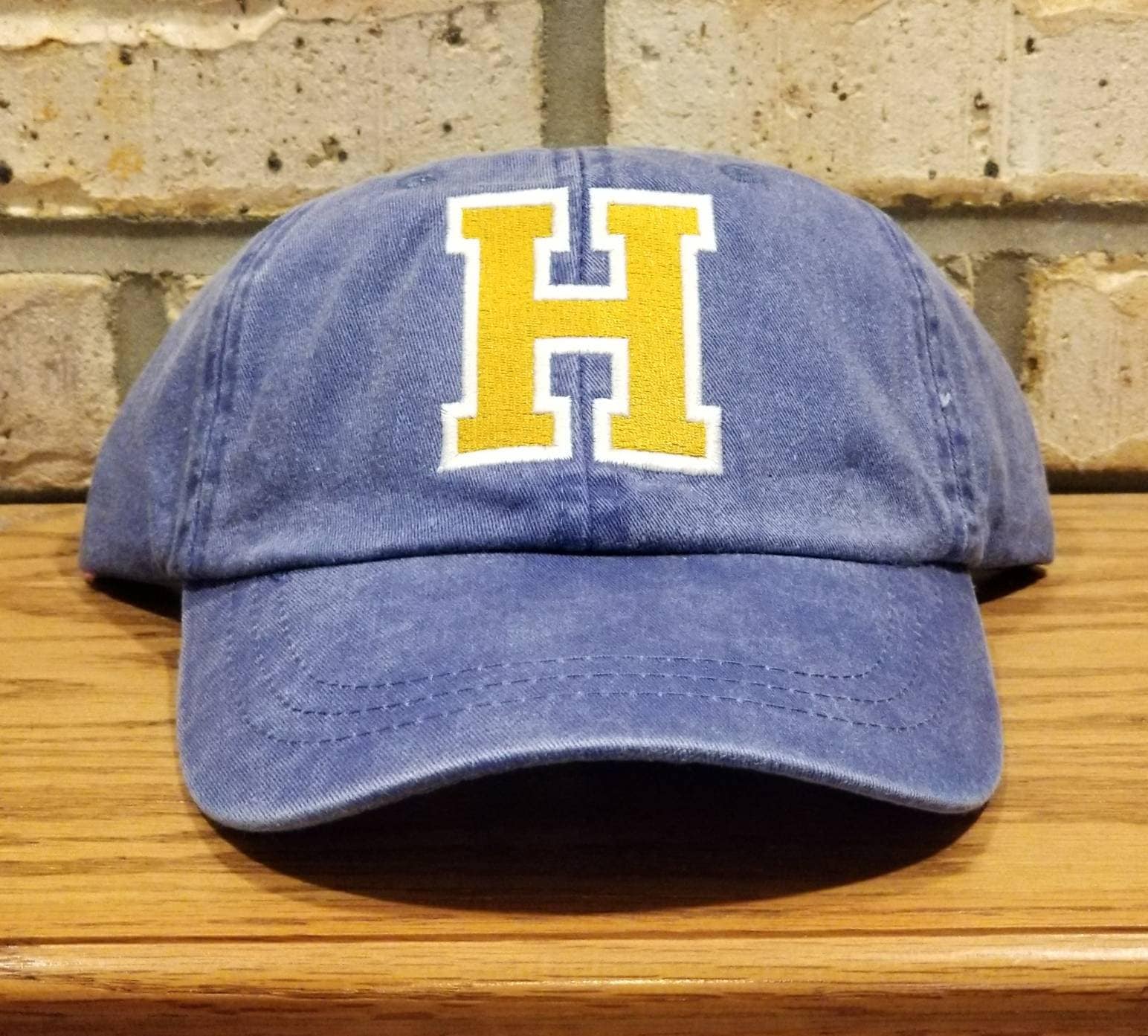 Varsity Letter Hat Embroidered Any Letter College Varsity | Etsy