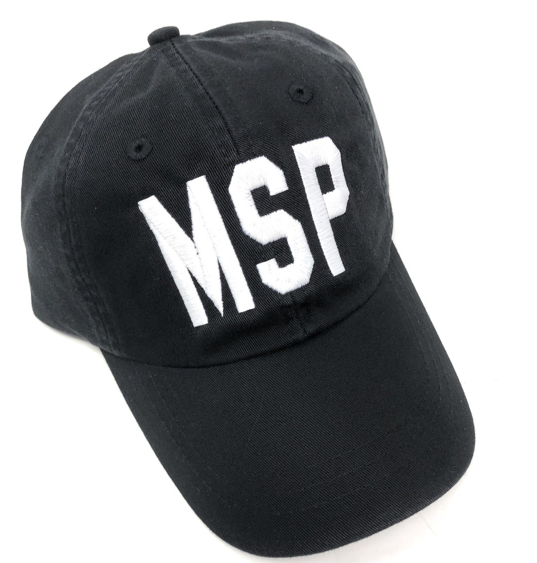 Custom Embroidered MSP Minneapolis-st Paul International Airport Code ...