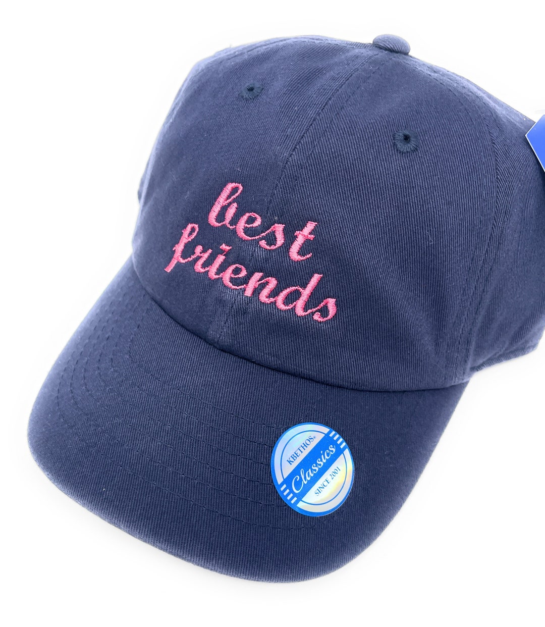 Custom Embroidered ‘best Friends’ Baseball Hat - Toddlers, Youth ...
