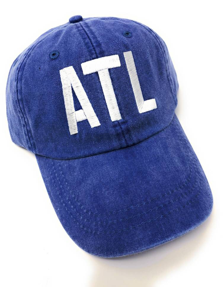 ATL Airport Code Hat Atlanta Airport Code Baseball Hat | Etsy