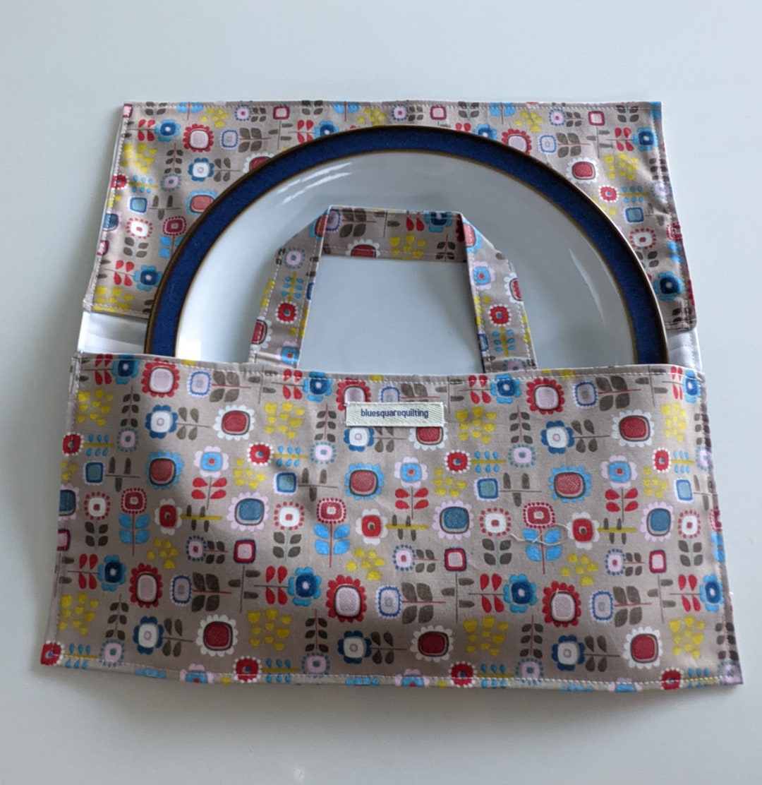 Pie Carrier, Plate Carrier, Cloth Pie Holder, Perfect Hostess Gift ...