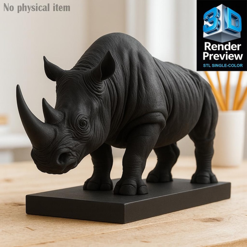 Animal Single Color Stl - Etsy