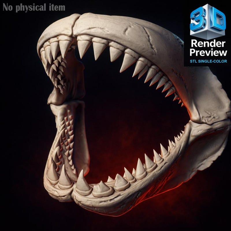 Shark Jaws Files - Etsy UK