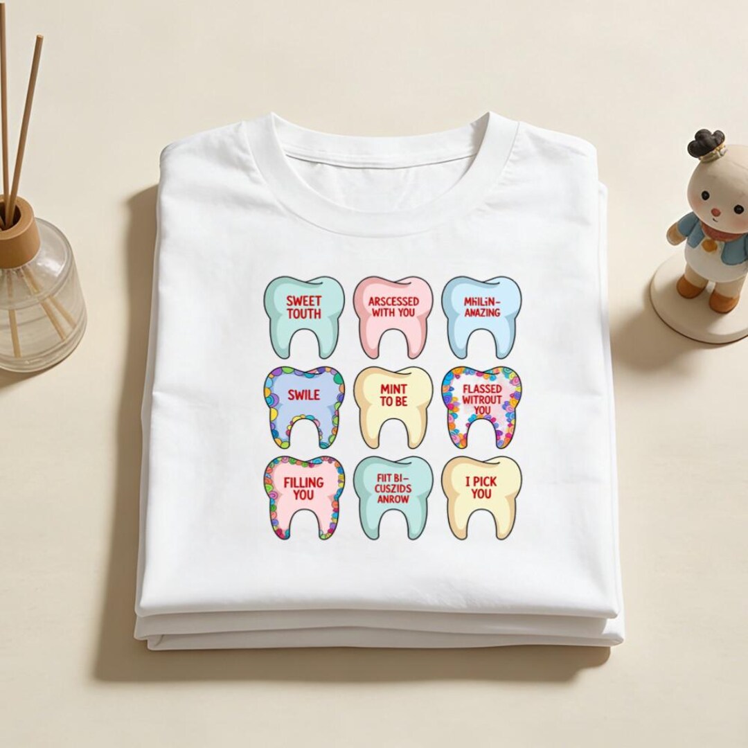 Funny Tooth Pun Graphic T-shirt, Cute Dental Humor Shirt for Dentist ...