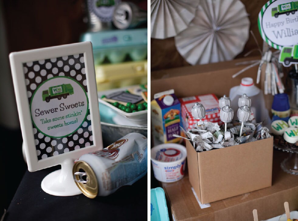 Garbage Birthday Party Garbage Truck Party Garbage Party - Etsy
