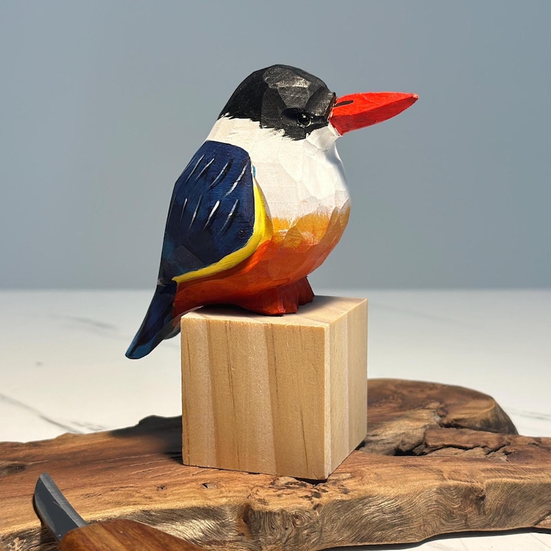 Kingfisher Carving - Etsy Denmark