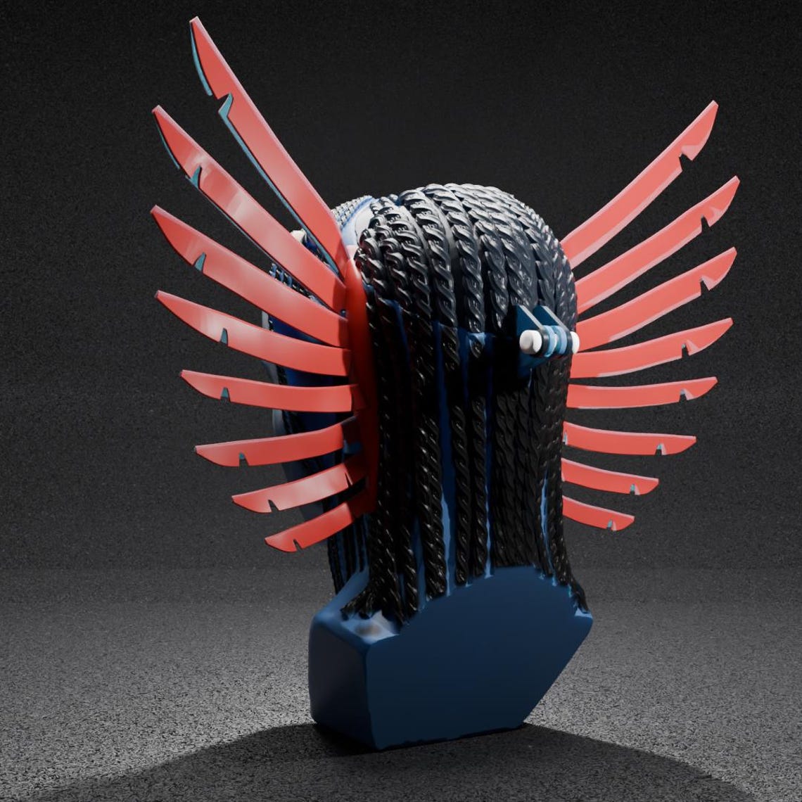 Avatar Fire and Ash Popcorn Bucket STL| Varang Bust 3D Print| Movie ...