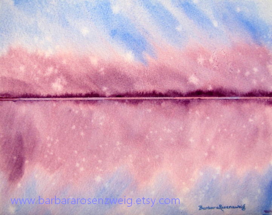 Original Art Fantasy Painting Snow Painting Abstract Art - Etsy