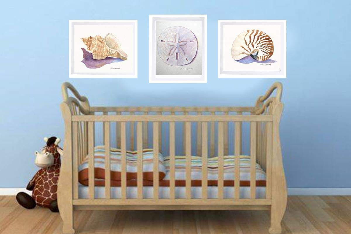 Conch Seashell Watercolor Painting Conch Shell Art Print - Etsy