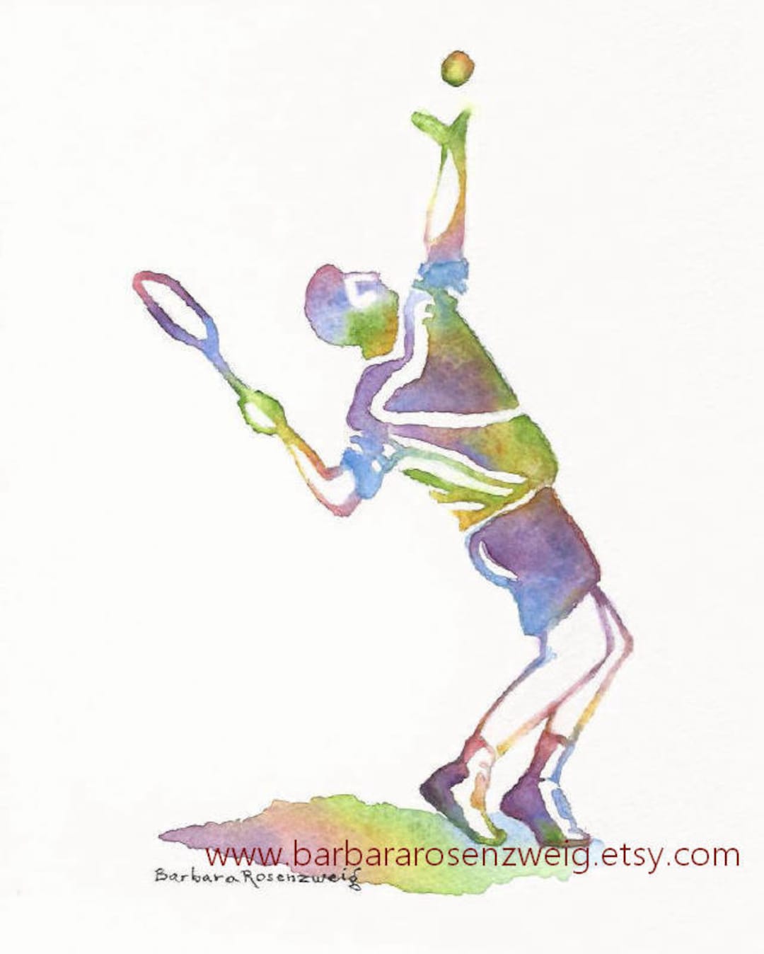 Tennis Player Print Sport Athlete Room Décor Canvas Print - Etsy