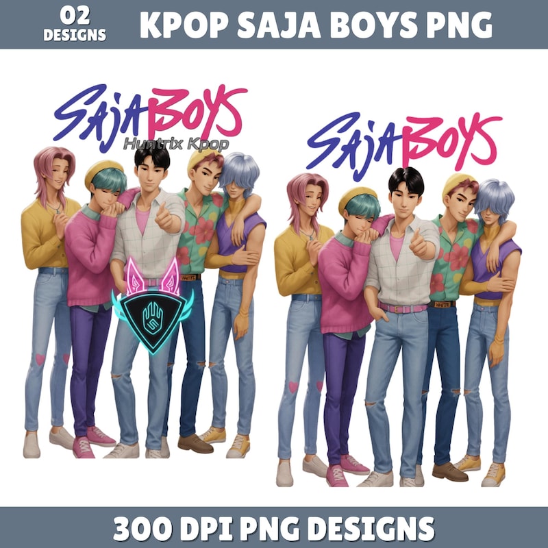 Saja Boys Logo Svg - Etsy