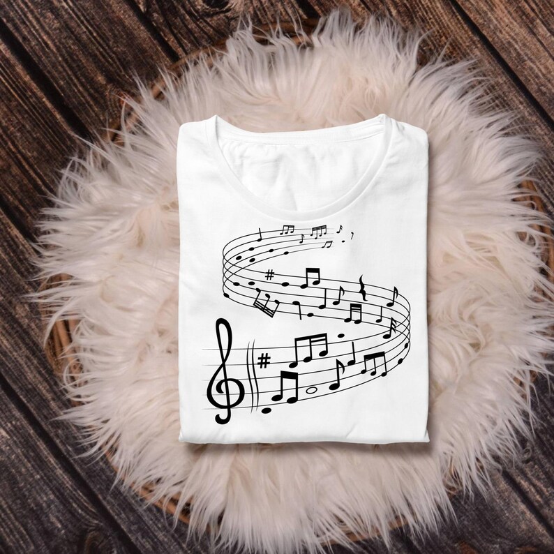 Music Notes SVG Bundle, Musical Clipart (digital Download) - Etsy