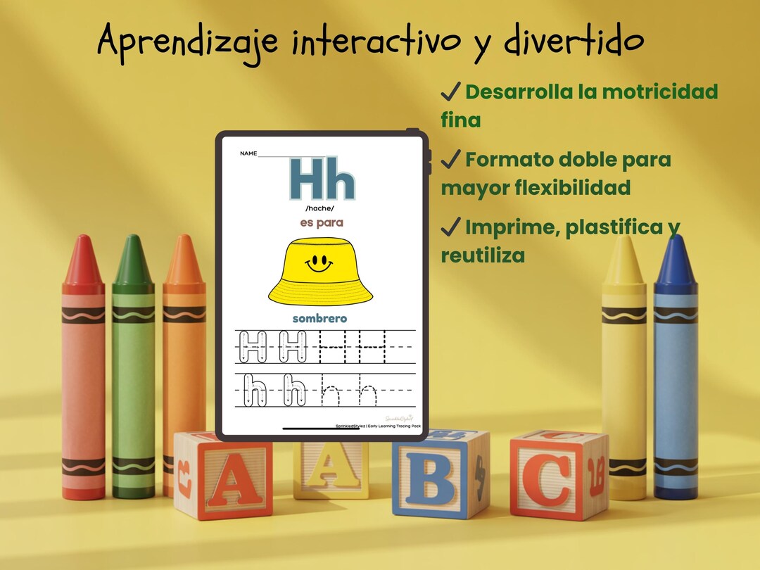 Spanish Alphabet Tracing Bundle for Kids | Abecedario PDF and JPG ...