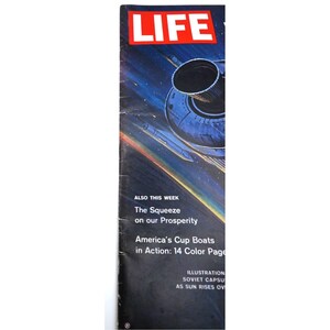 LIFE Magazine Aug 24 1962 Russia’s Feat Race to Moon America’s Cup ...