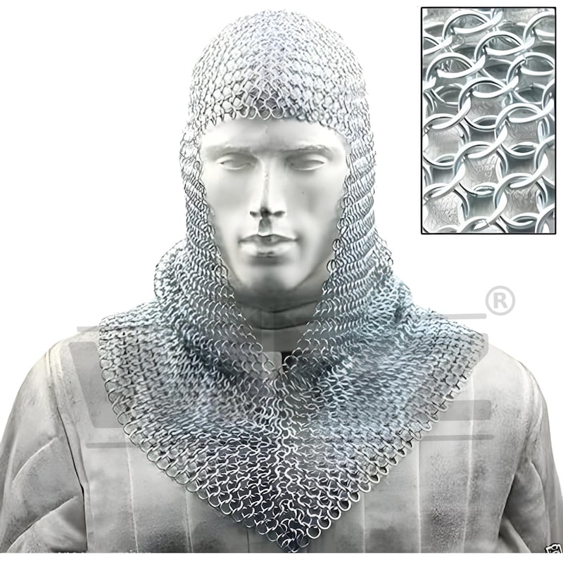 Chainmail Coif Padded - Etsy