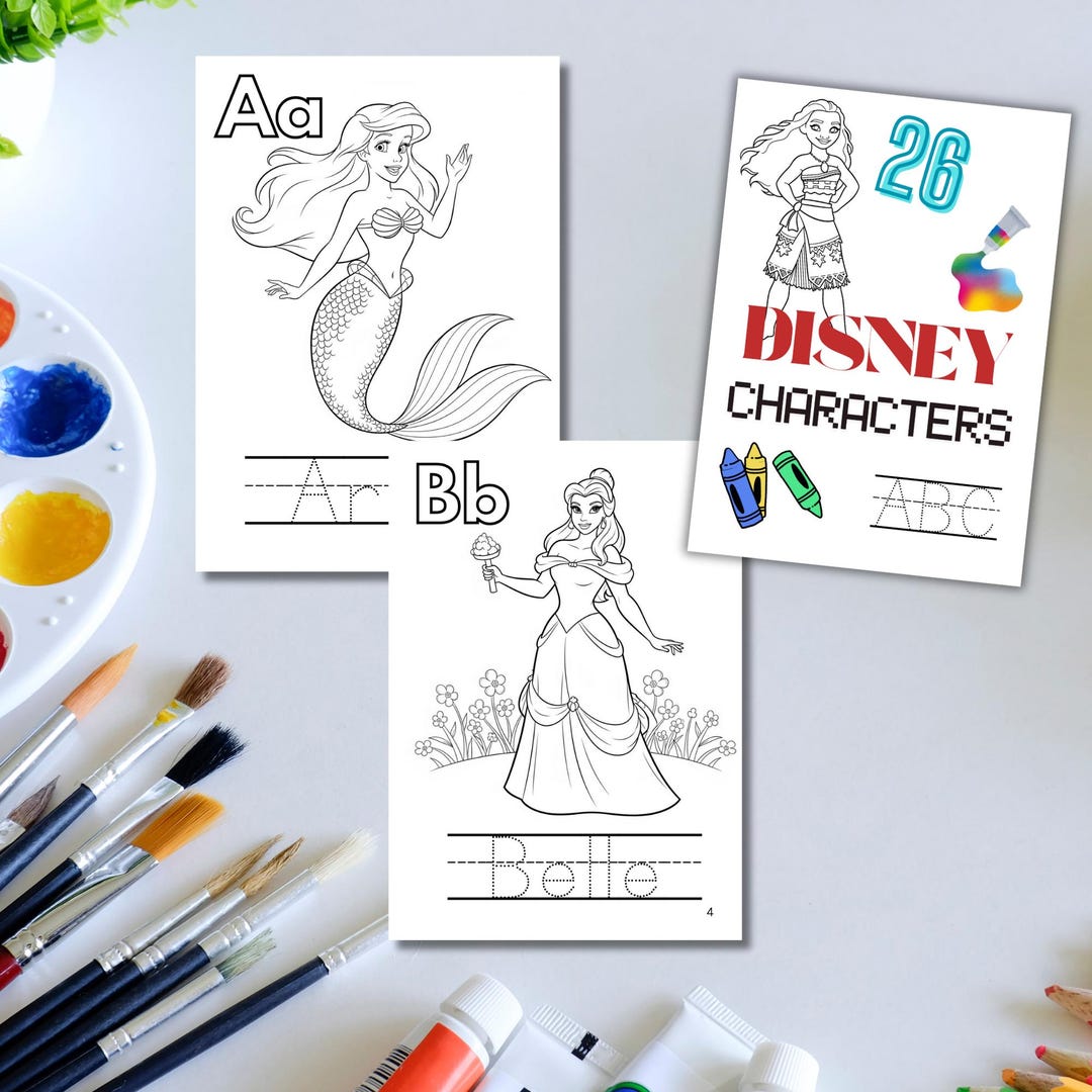 Disney Coloring Pages for Preschool, Disney Coloring Pages, Alphabet ...