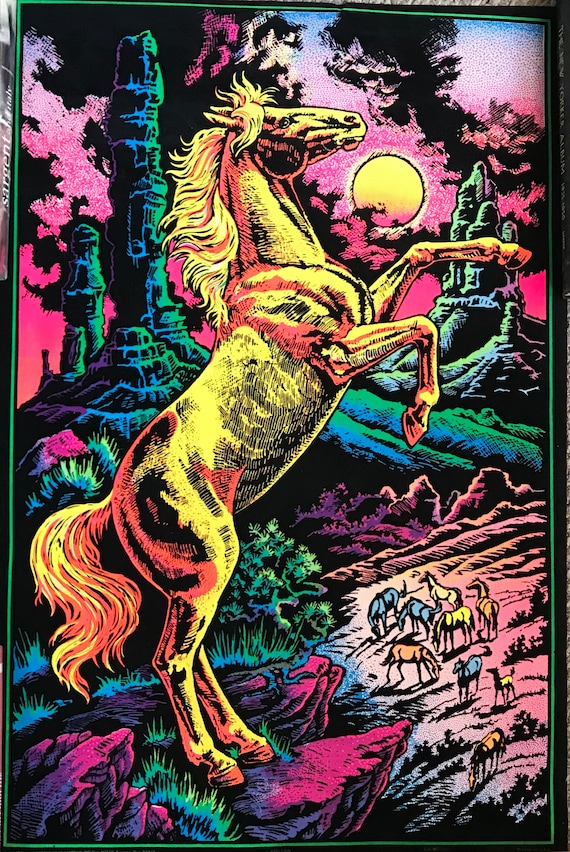 60s And 70s Blacklight Posters