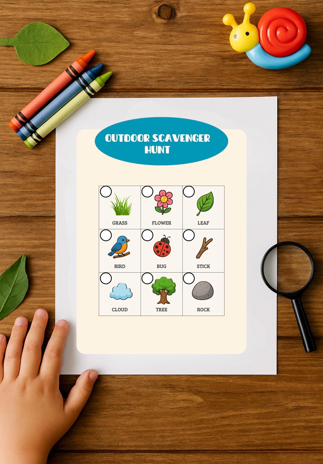 Visual Scavenger Hunt Bundle for Kids Ages 3-6 | 4 Printable Activity ...