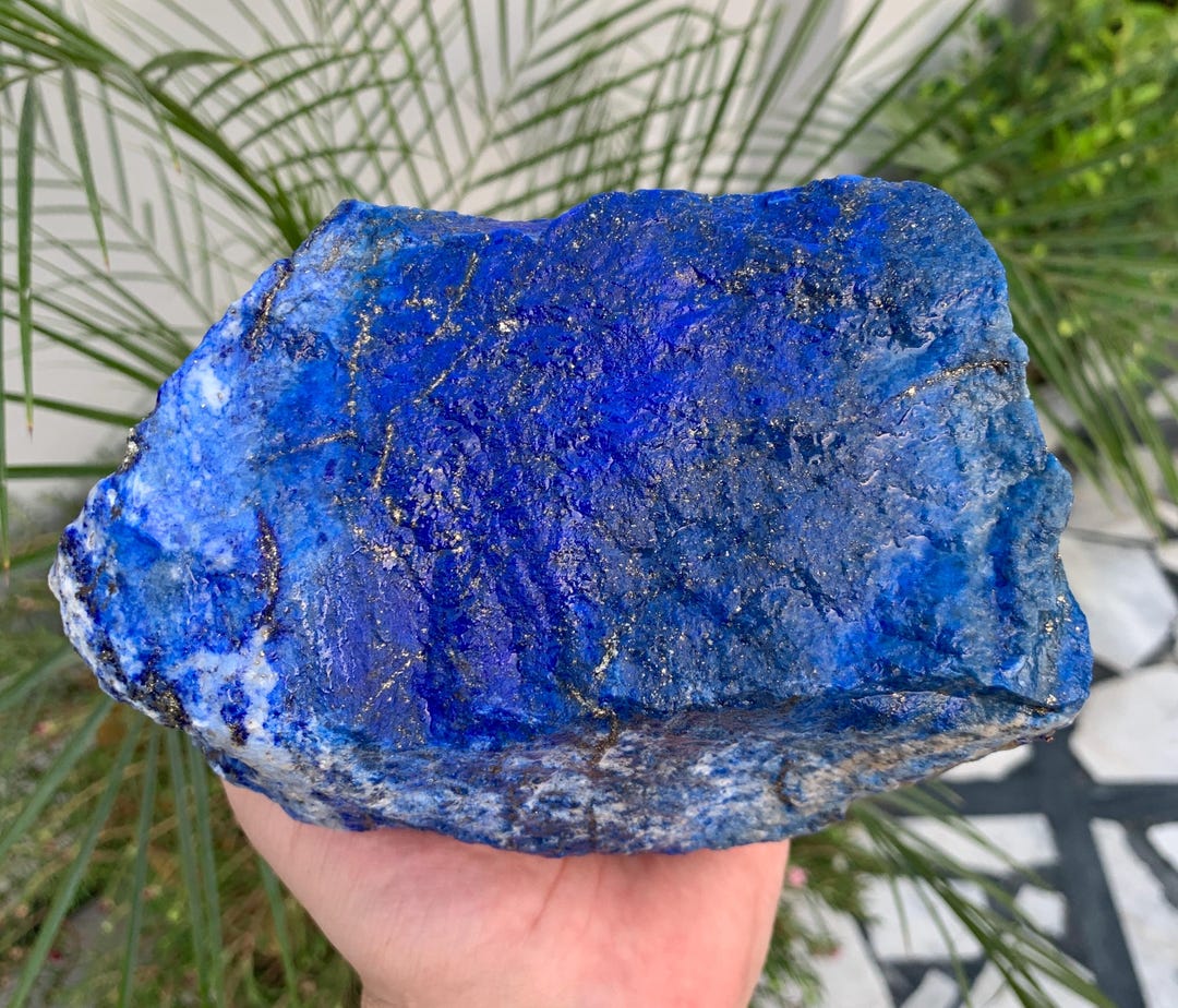 AAA Lapis Lazuli Specimen: Royal Blue Stone From Afghanistan - Etsy