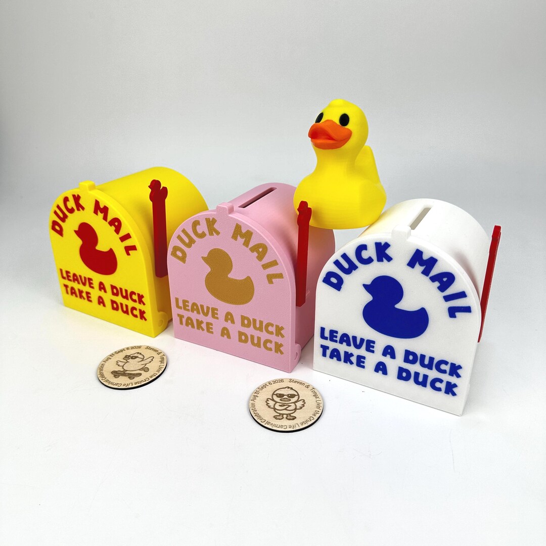 Cruise Duck Mailbox With Coin Slot | Leave a Duck, Take a Duck and ...