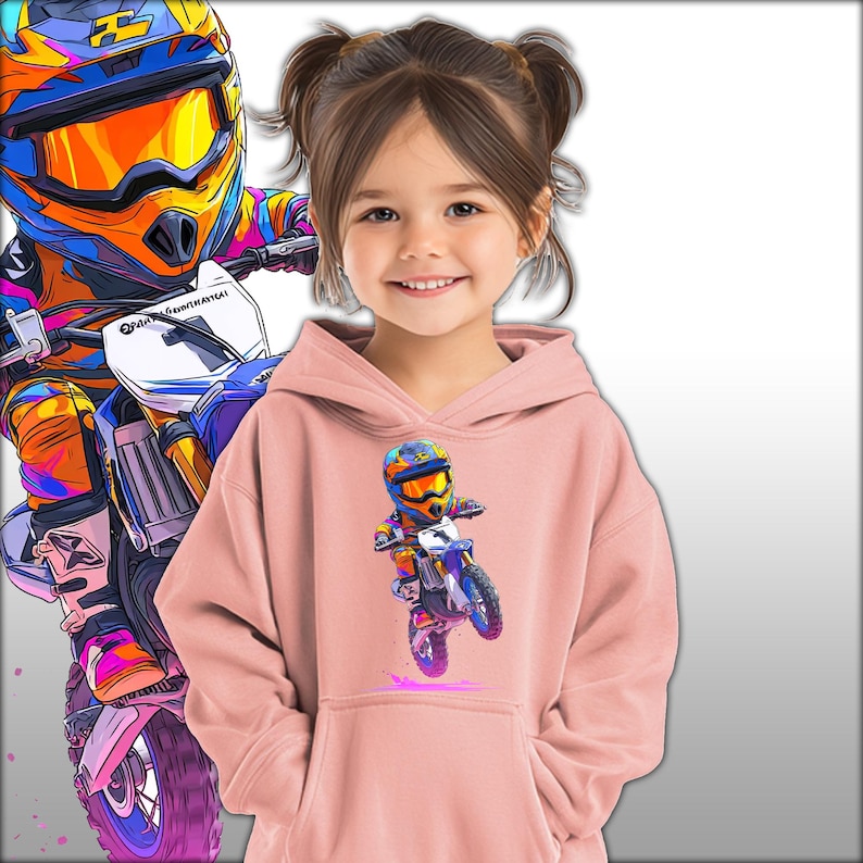 Chibi Motocross Riders Bundle | MX Cartoon Clipart Set for Stickers ...