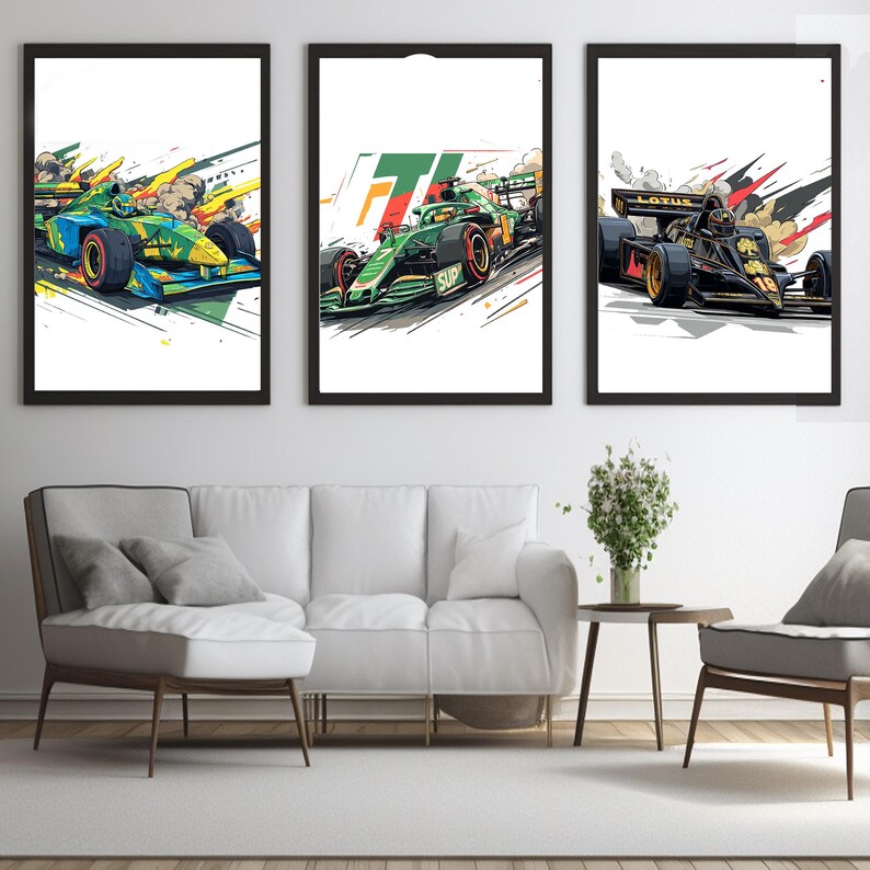 Grand Prix Style Racing Car PNG Pack – Digital Clipart for Crafts ...