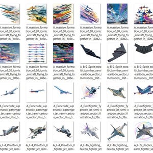 Jet & Airplane PNG Bundle | High Fly Adventure Aircraft Clipart Set - Etsy