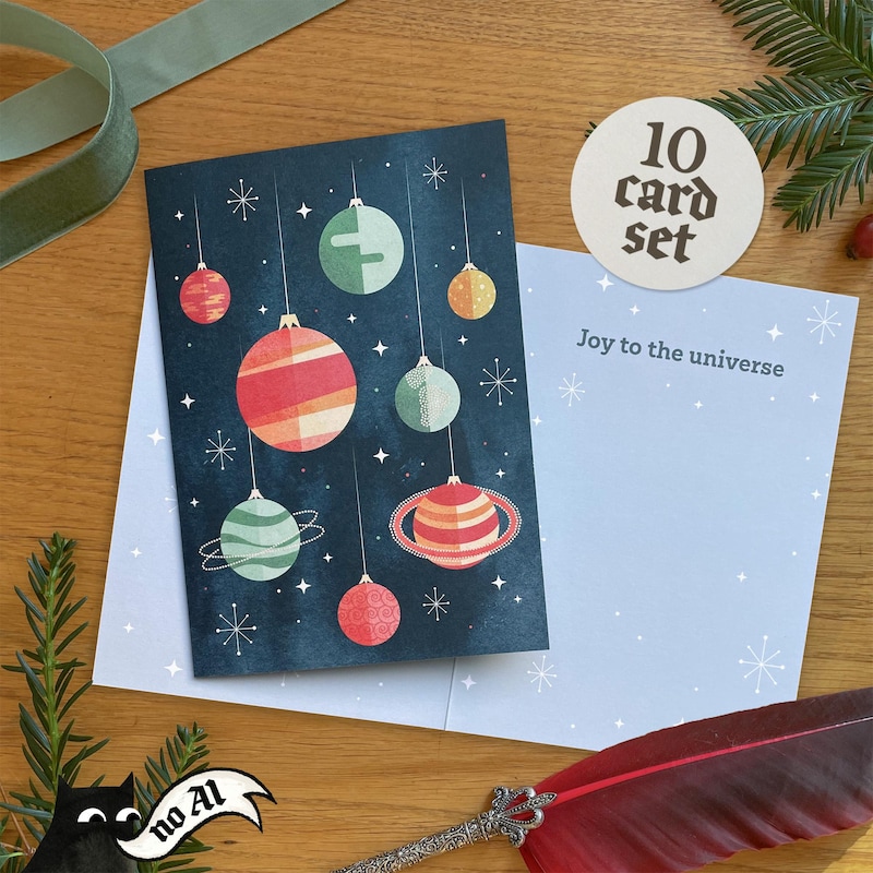 Non Religious Christmas Cards - Etsy