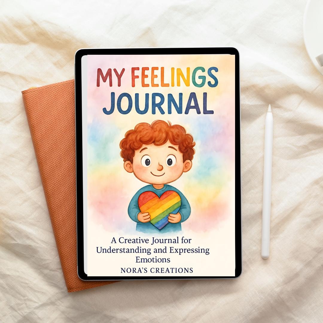 My Feelings Journal for Kids – Printable PDF Emotion Tracker – Daily ...
