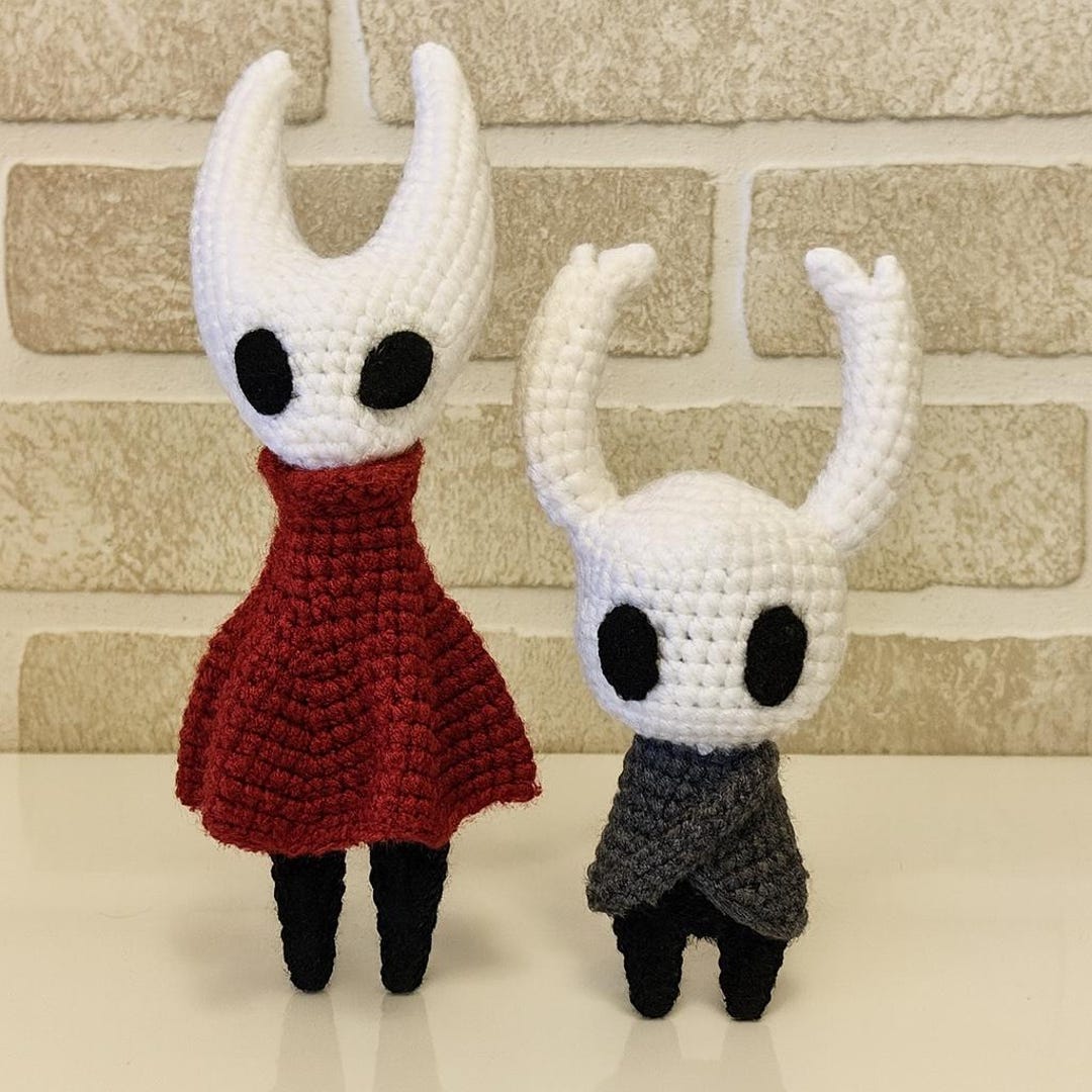Handmade Knight Amigurumi Plush Set Knight & Hornet Crochet - Etsy