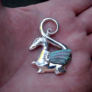 Sterling Silver Dragon Amulet With Custom Wings - Etsy