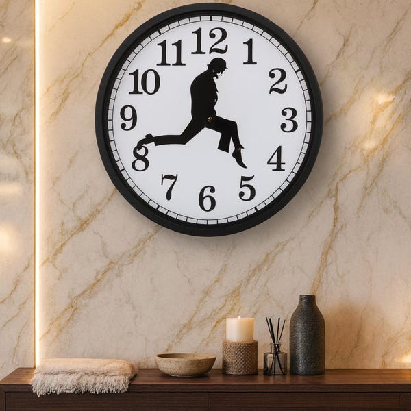 Clock With Funny Hands - Etsy UK