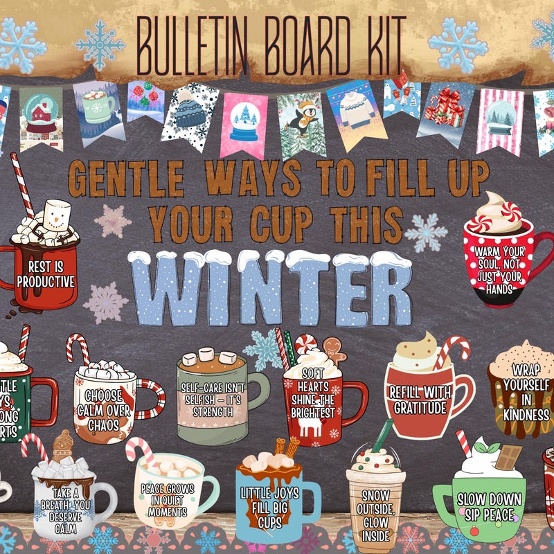 Hot Cocoa Bulletin Board - Etsy