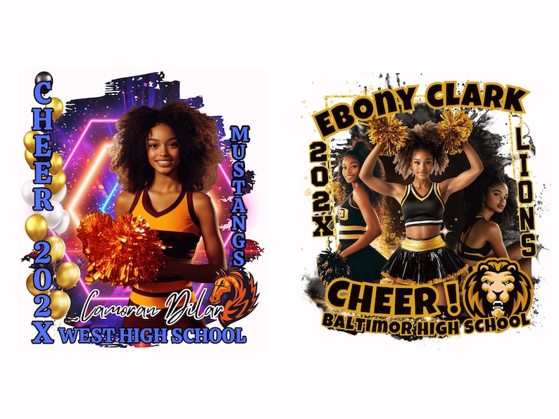 Cheerleading Poster Template: Editable Canva Design (digital Download ...