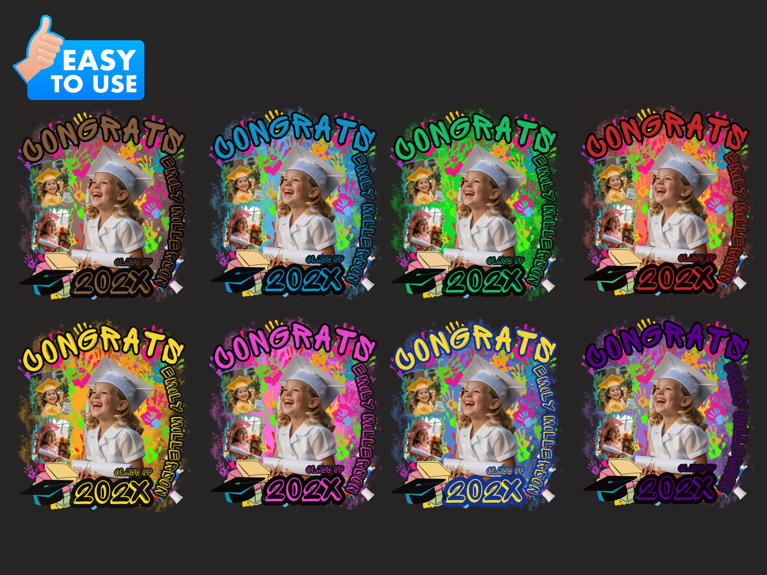 Kids Graduation Printable Template Pre-k Grad Template, Elementry Class ...