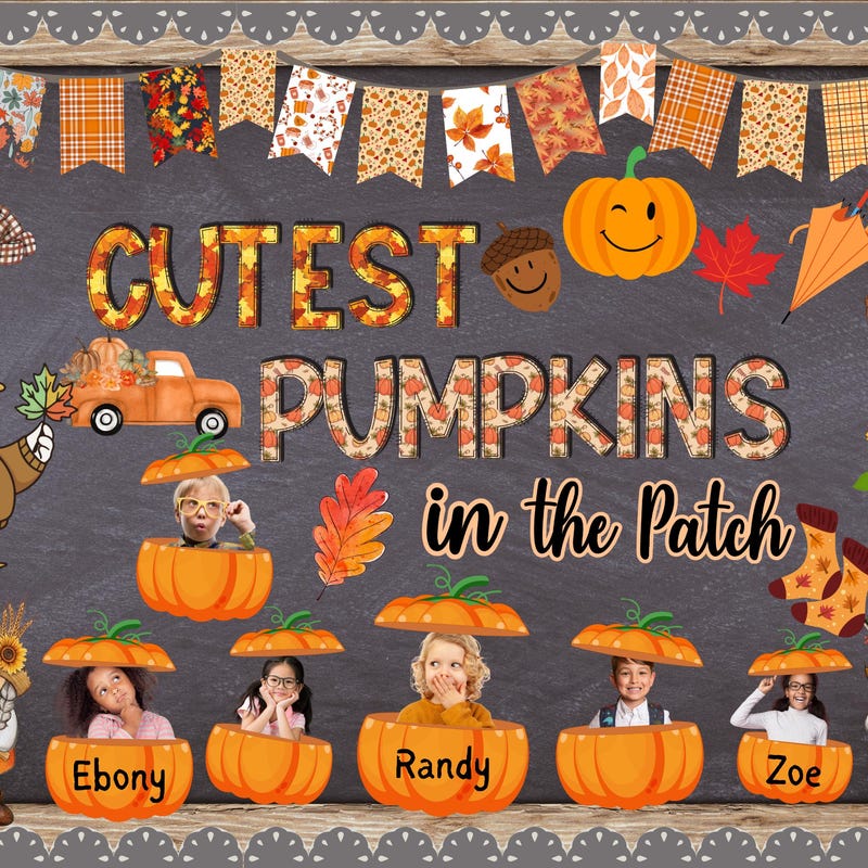 Pumpkin Patch Decor Classroom - Etsy