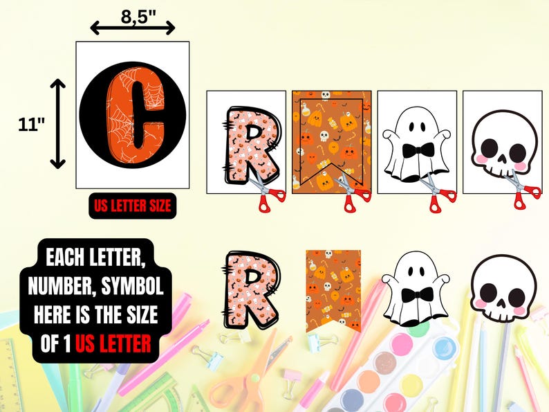 Halloween Bulletin Board Ghost Boo Crew Classroom Decotration Printable ...