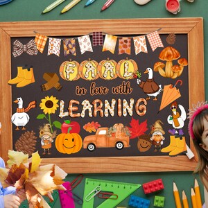 Pumpkin Fall Bulletin Board Kit: Autumn Classroom Decor (PDF Download ...