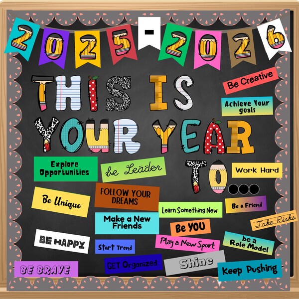 Back to School Bulletin Board - Etsy