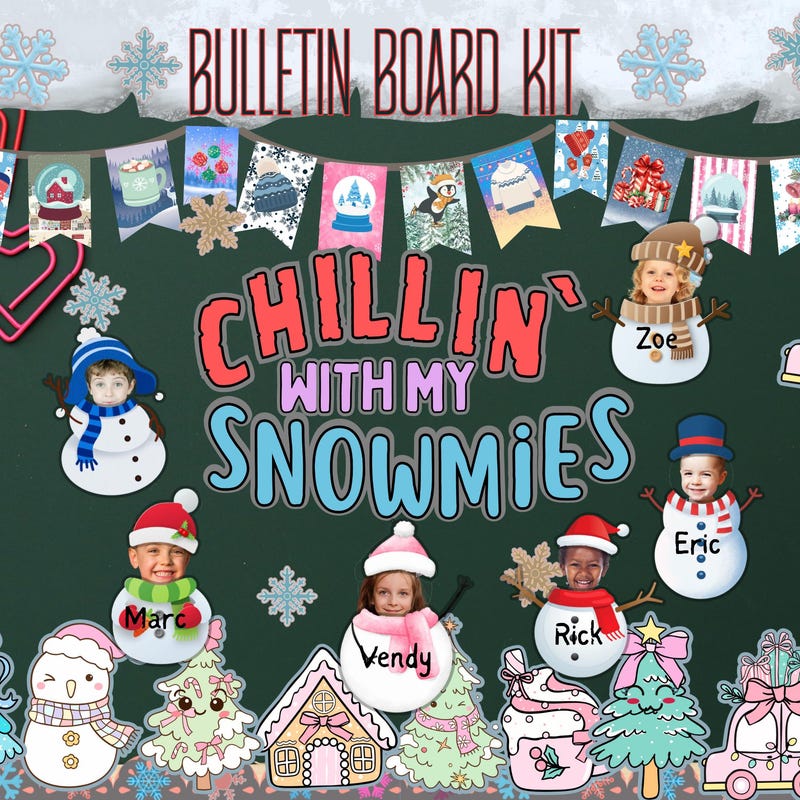 Chillin With My Snowmies - Etsy