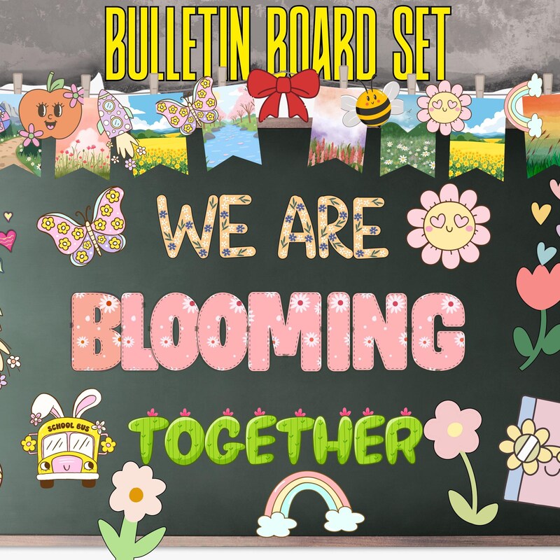Floral Bulletin Boards - Etsy