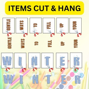 Winter Bulletin Board Kit Mental Health Editable & Printable Classroom ...